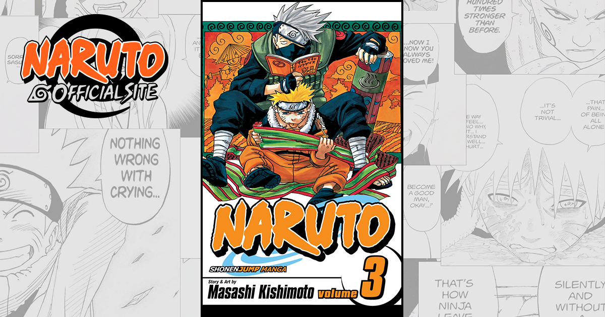 NARUTO Vol.3 | NARUTO OFFICIAL SITE (NARUTO & BORUTO)
