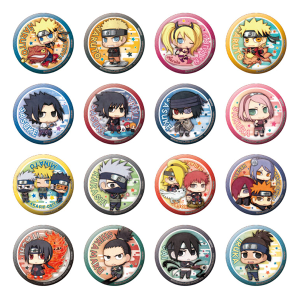 Metal Badge Collection Naruto New Era (repeat) | NARUTO OFFICIAL SITE ...
