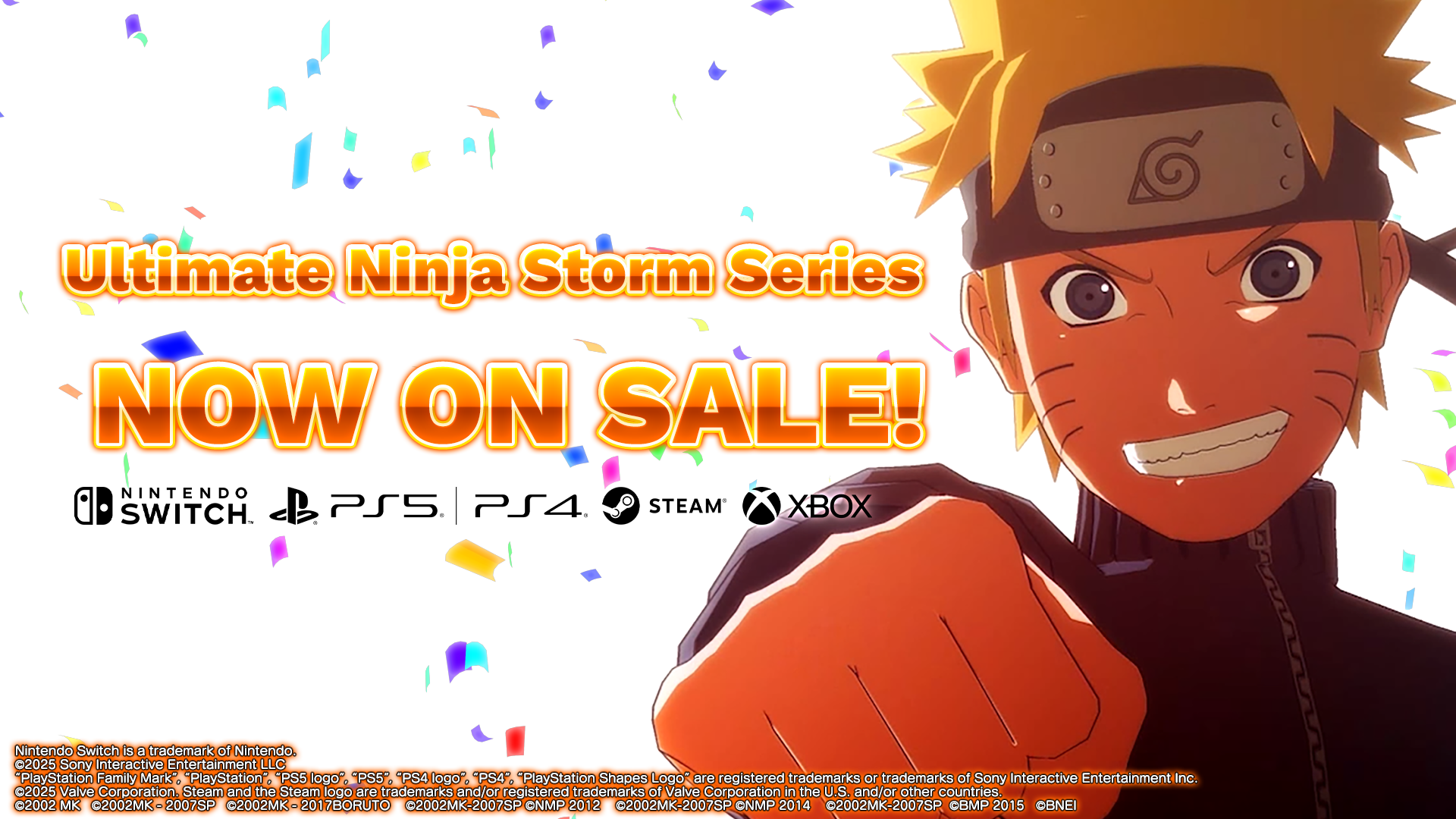 Ultimate Ninja STORM Series On Sale! Find Your Favorite on the New ...