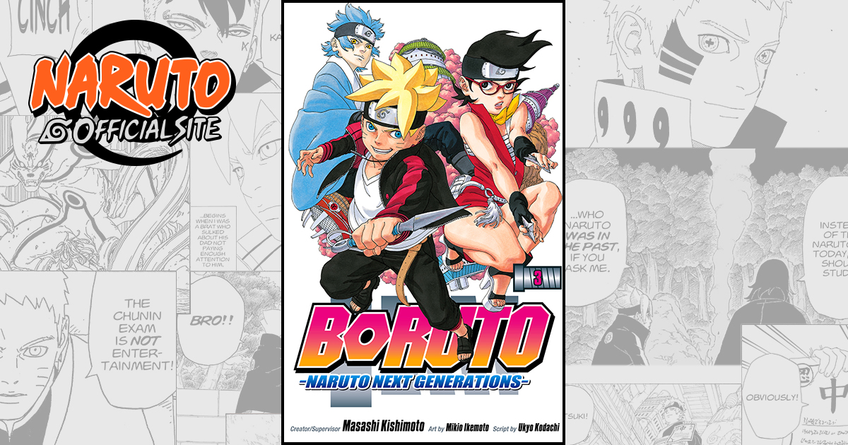 BORUTO Vol.3 | NARUTO OFFICIAL SITE (NARUTO & BORUTO)