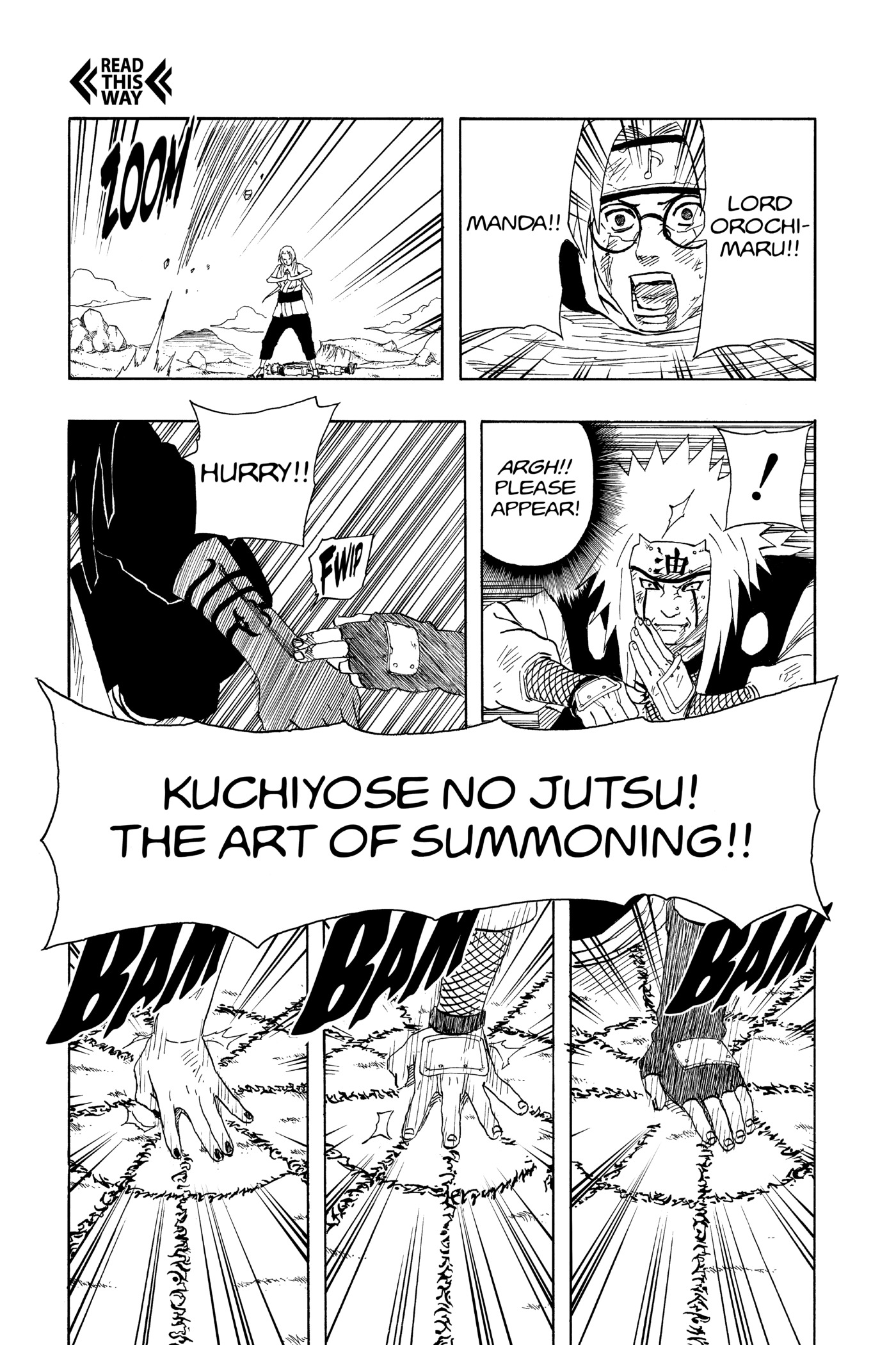 Manda Naruto Drawing