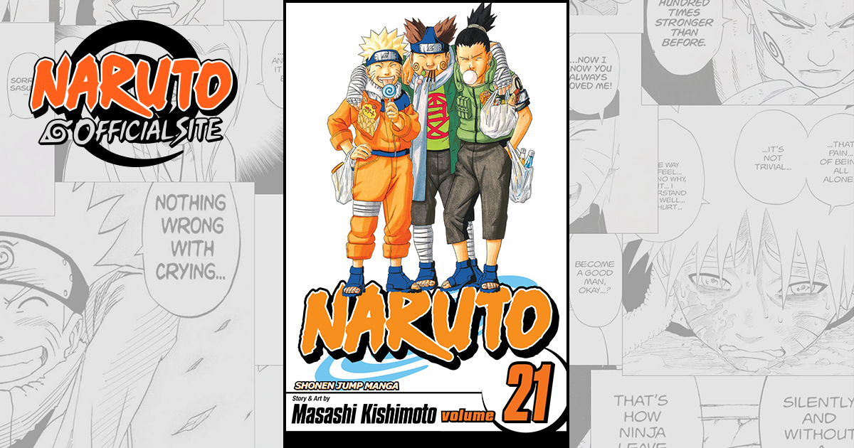 NARUTO Vol.21 | NARUTO OFFICIAL SITE (NARUTO & BORUTO)