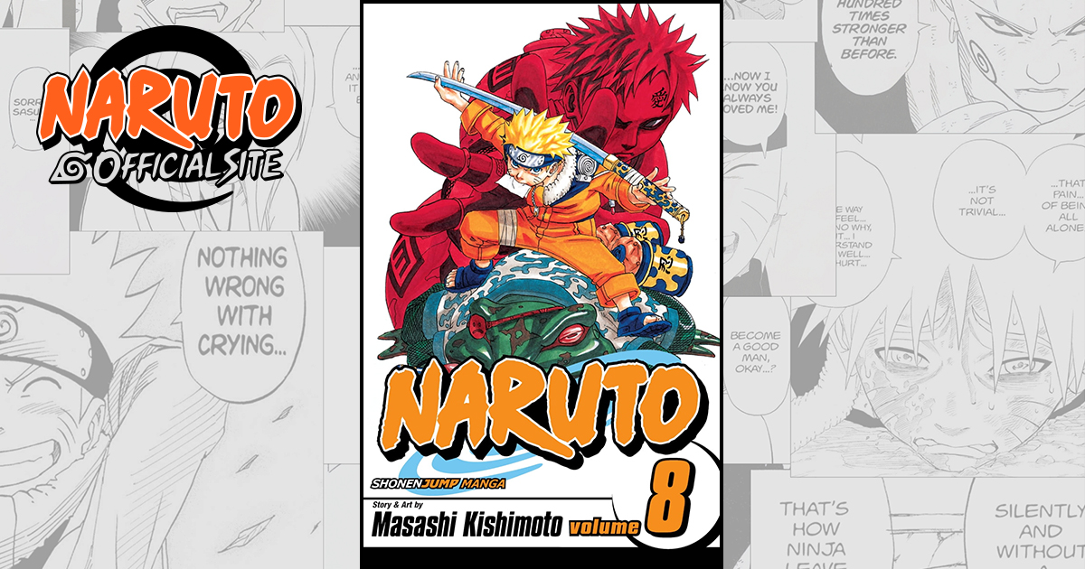 NARUTO Vol.8 | NARUTO OFFICIAL SITE (NARUTO & BORUTO)