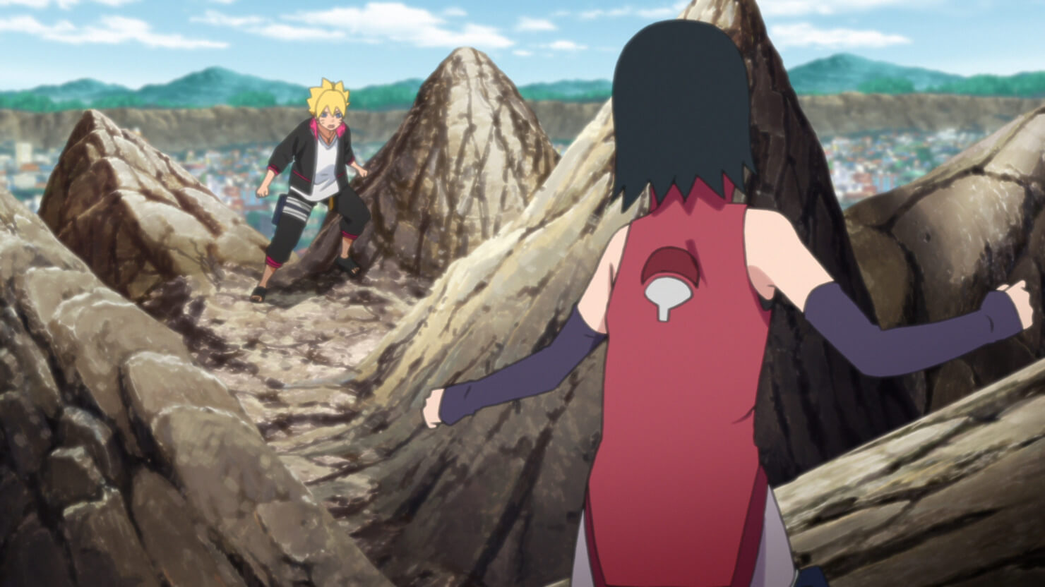 Boruto and Sarada | BORUTO | NARUTO OFFICIAL SITE (NARUTO & BORUTO)