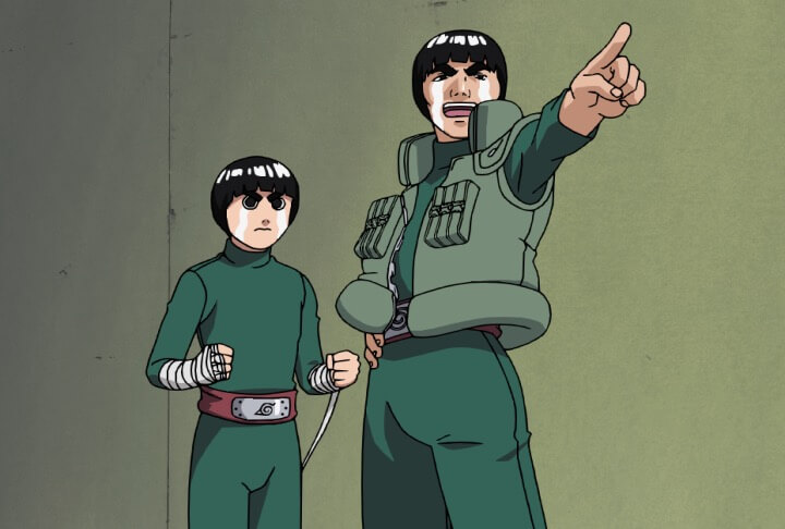 Naruto Shippuden Rock Lee Fights
