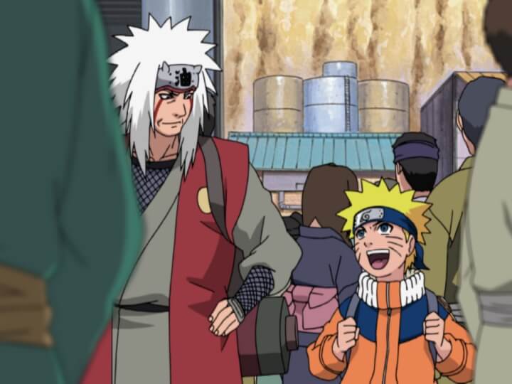 Naruto And Jiraiya