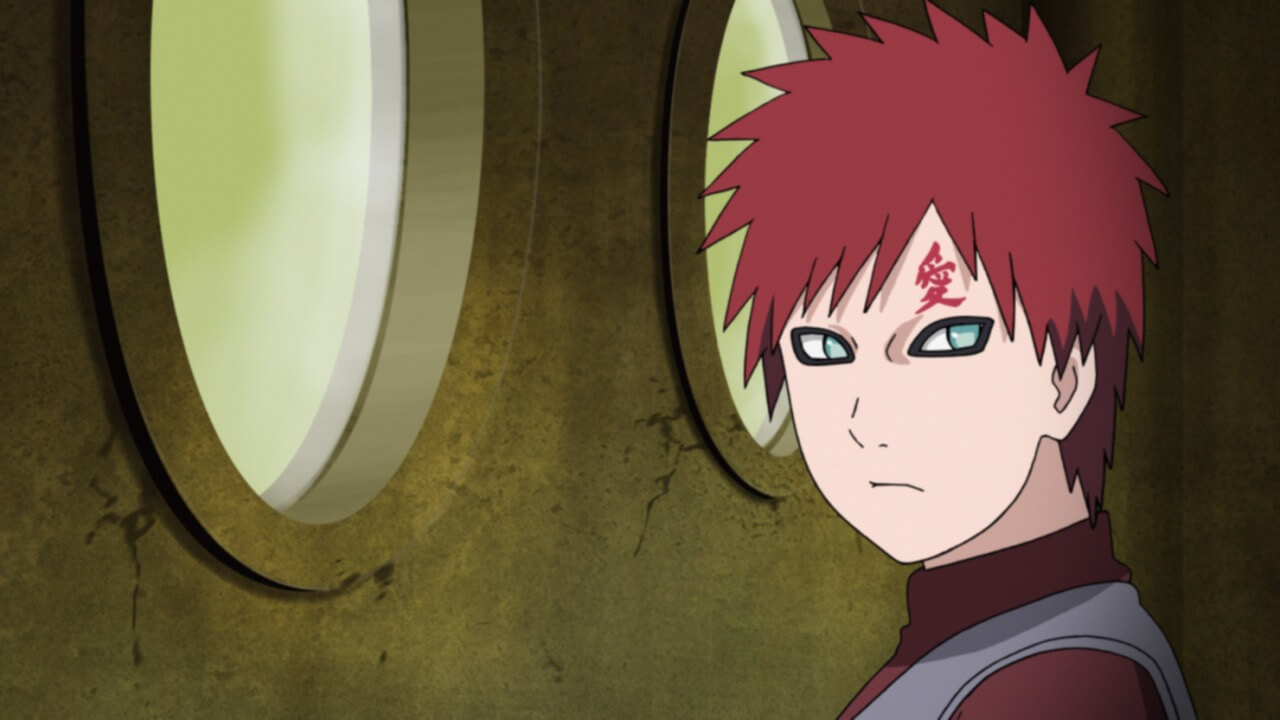Gaara Smiles Shippuden
