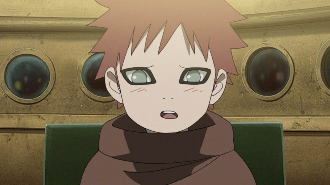 Naruto Shippuden Gaara Smiling