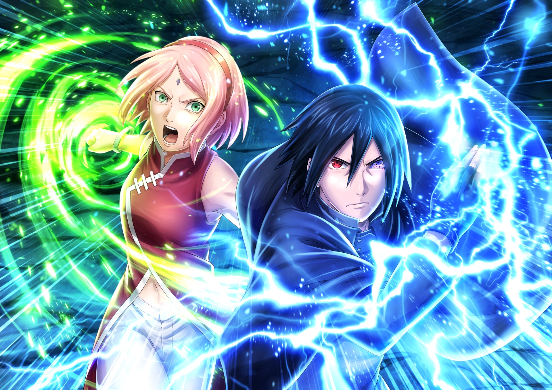 アプリ『naruto X Boruto 忍者borutage』でうちはサスケ放浪の忍とうちはサクラの新忍録札が登場！ Naruto