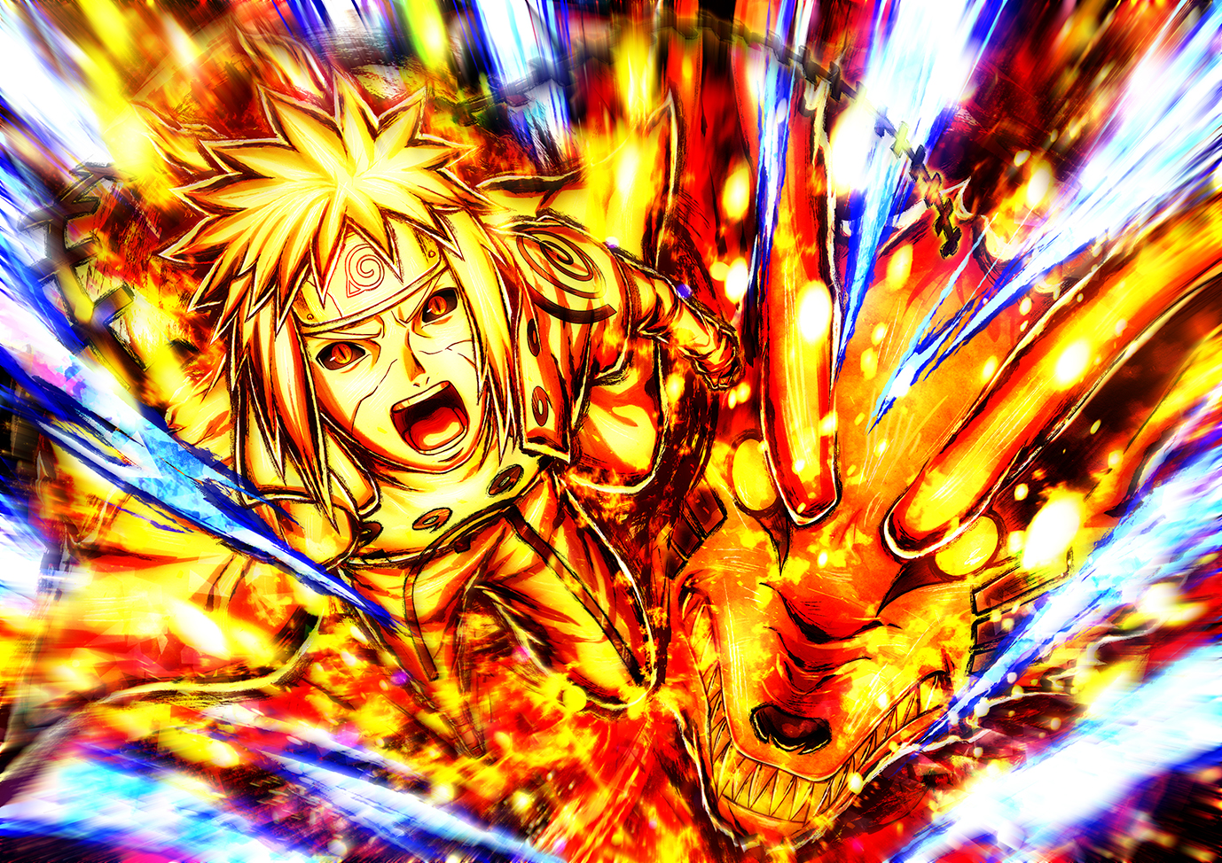 Naruto Chakra Mode Tailed Beast Bomb