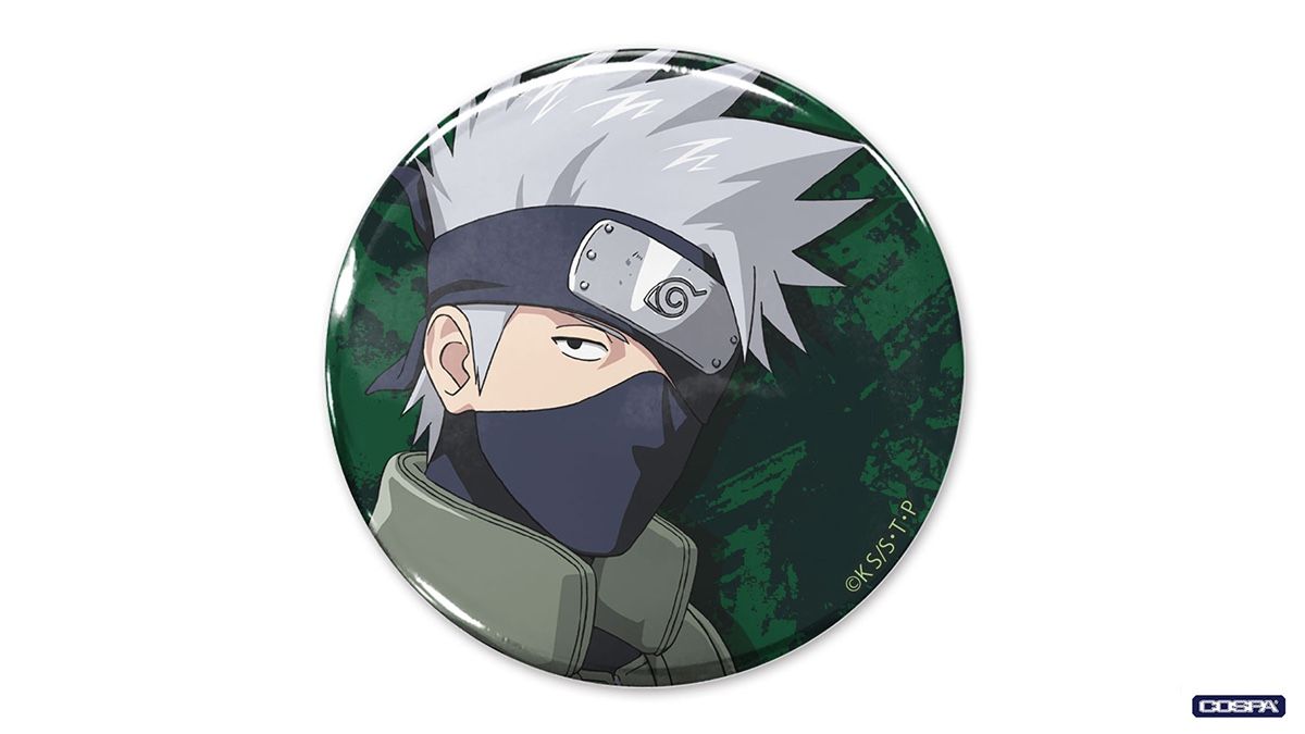 Naruto ナルト 疾風伝 はたけカカシ 65mm缶バッジ 【公式】naruto Official Site、naruto ナルト
