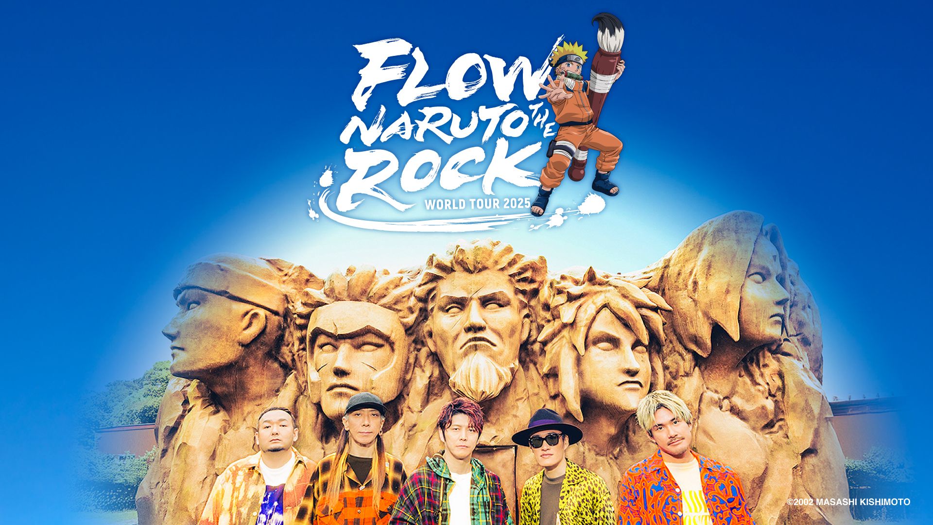 FLOW WORLD TOUR 2025 "NARUTO THE ROCK" is Underway!!! | NARUTO OFFICIAL ...